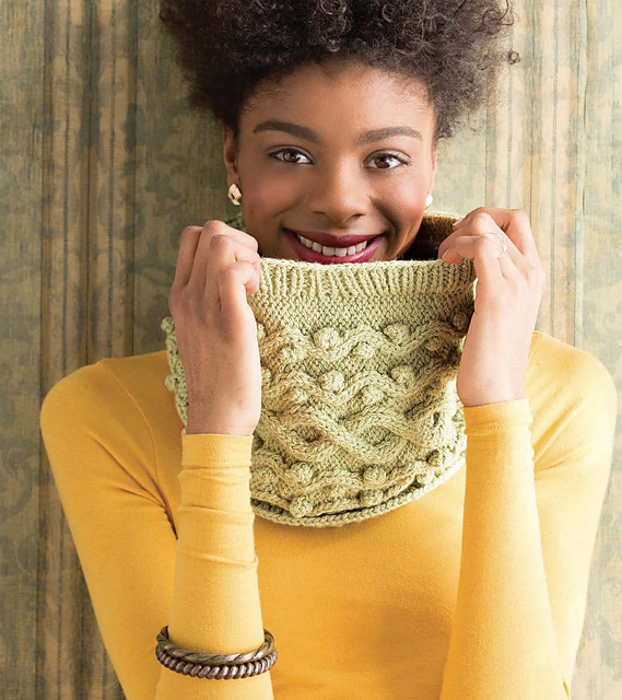 Ravelry: Cable & Bobble Combo pattern by Linda Medina