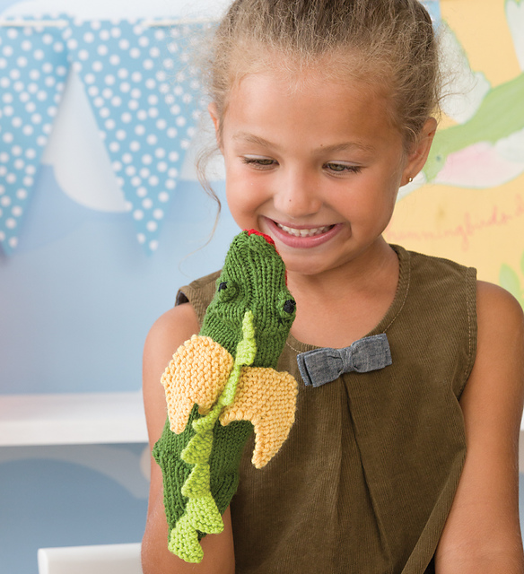 Ravelry: Dragon Puppet pattern by Phyllis Rowley