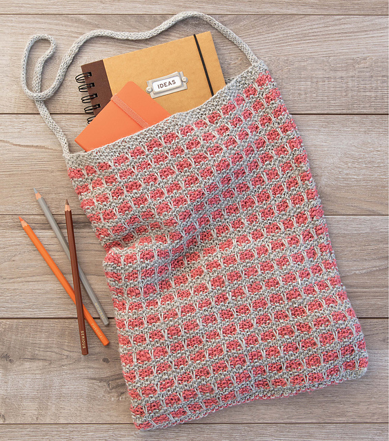 Ravelry: Slip Stitch Bag pattern by Rosemary Drysdale