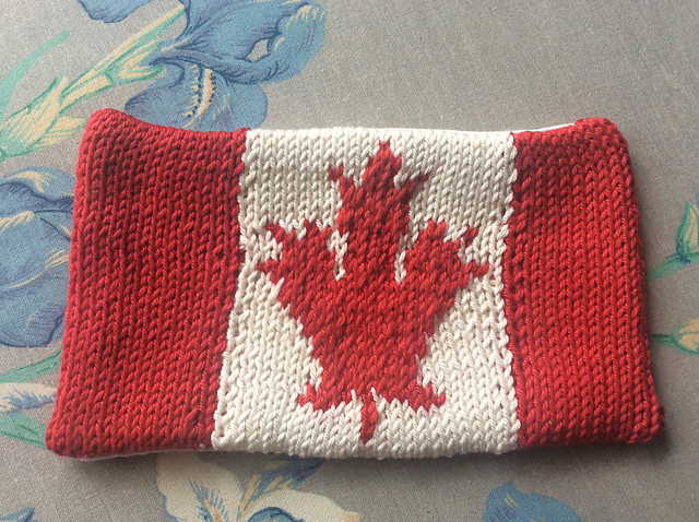 Ravelry: Mini Canadian Flag pattern by Jackie Jeffery