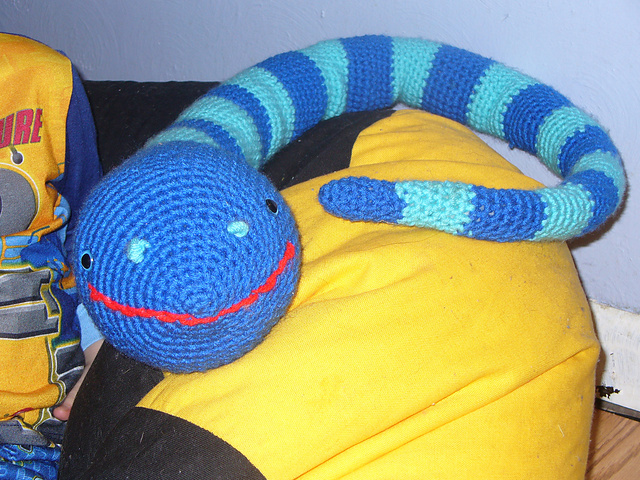 Ravelry: Snazzy Stripes Snake pattern by Narumi Ogawa