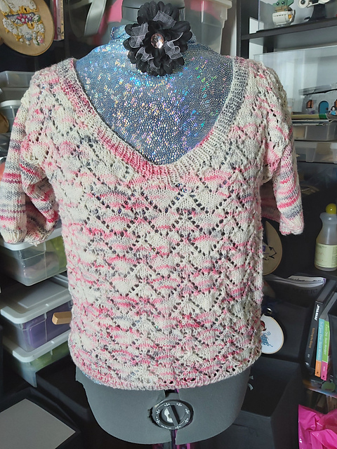 Ravelry: #26 Eyelet Hearts pattern by Margaret Bruzelius