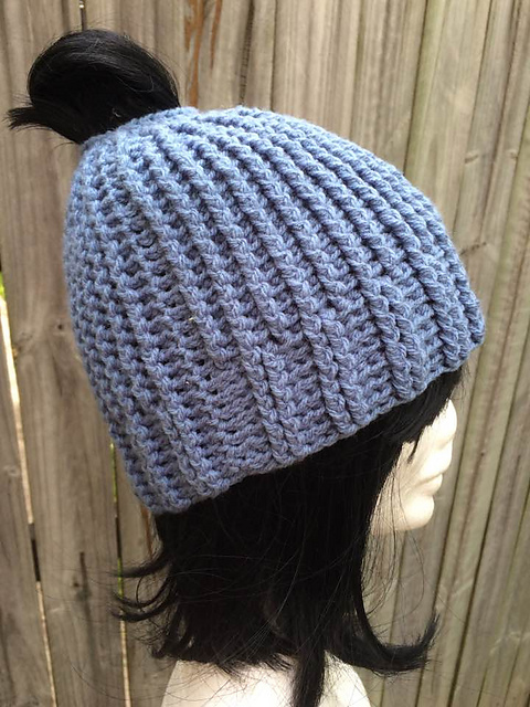 Ravelry: Mustang Sally Ponytail Beanie Crochet Pattern pattern by ...