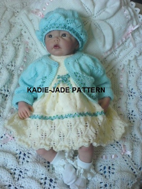 Ravelry: #89 3 Piece Dress set pattern by Kadie Jade