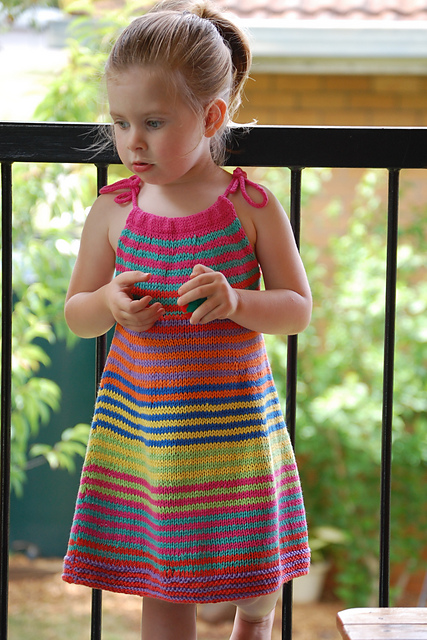 Ravelry: Summer Happy Fun Dress pattern by Jade Fletcher