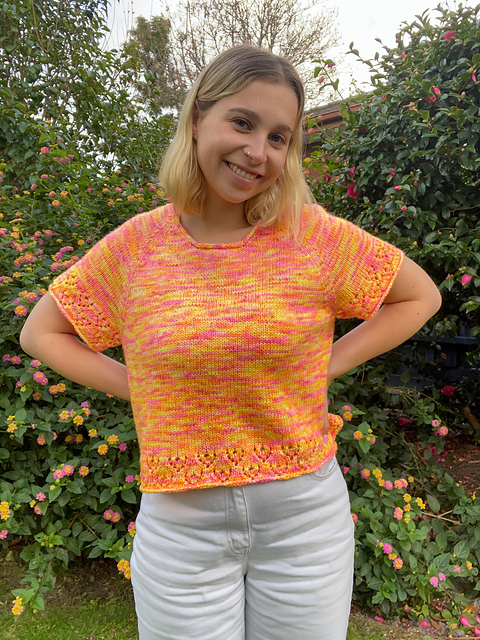 Ravelry: Heartstopper Tee pattern by Jaime Creates