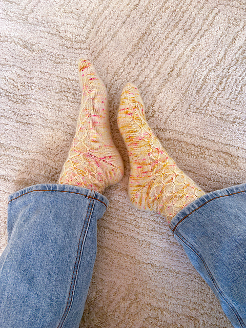 Ravelry: Happy Hour Socks pattern by Jaime Creates