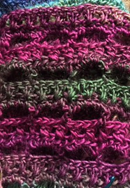 Ravelry: Stained Glass Scarf pattern by Intimate Threads- Jaime Johnson
