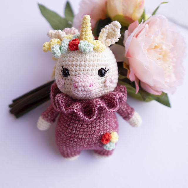 Ravelry: Ruby unicorn pattern by Anh Le