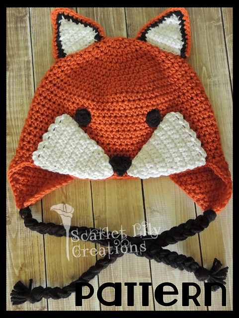 Ravelry: Fox Crochet Hat pattern by Jamie Huisman