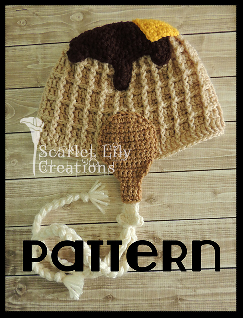 Ravelry: Breakfast Hat, Waffle Hat pattern by Jamie Huisman