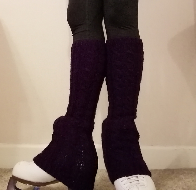 Ravelry: jammycaketin's Ice skating leg warmers