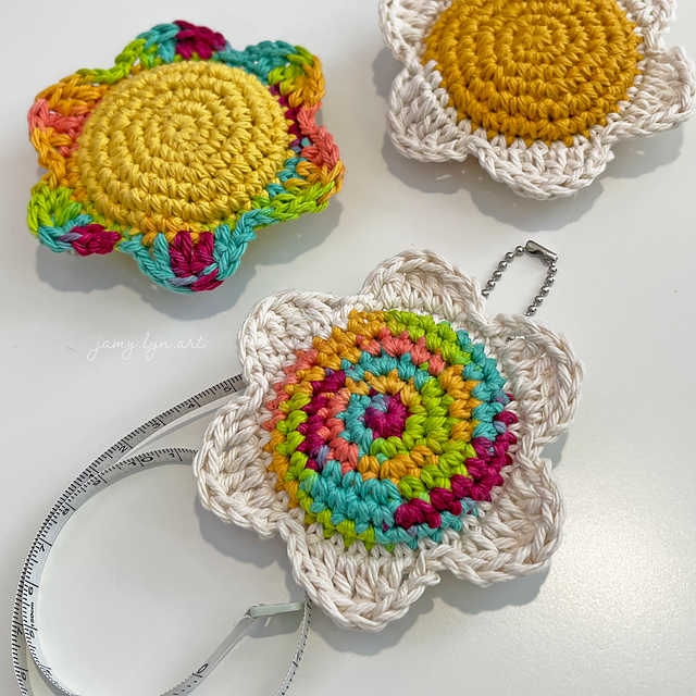 Ravelry: Floral Tape Measure pattern by Jamy Lyn Art