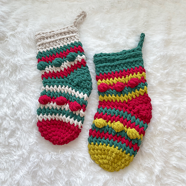 Ravelry: Gertie Stocking pattern by Jamy Lyn Art