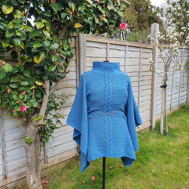 Ravelry: Evergreen Poncho pattern by Joanne Fowler