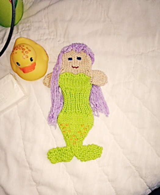 Ravelry: Mermaid Bath Puppet pattern by Connie Mitchell