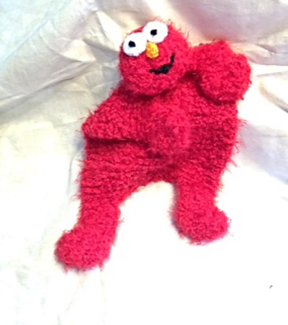 Ravelry: jandcmitch13's Elmo Blankie