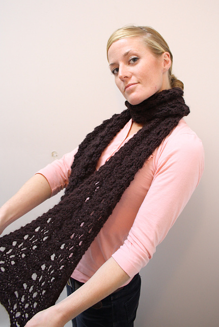 Ravelry: Chunky Alpaca Scarf pattern by Jane Richmond