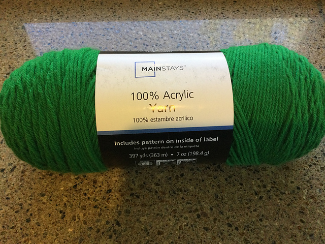 Ravelry: Mainstays 100% Acrylic Aran