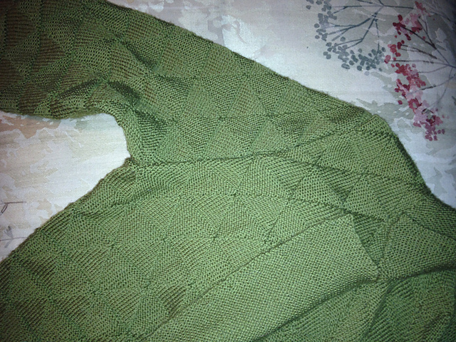 Ravelry: Diamond pattern by Marion Foale