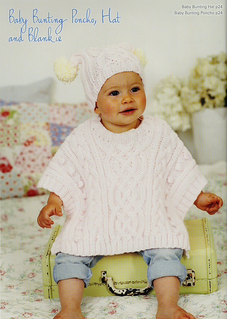 Ravelry: Poncho, Hat and Blanket pattern by Sue Batley-Kyle