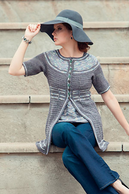 Ravelry: Audrey Twinset pattern by Annie Modesitt