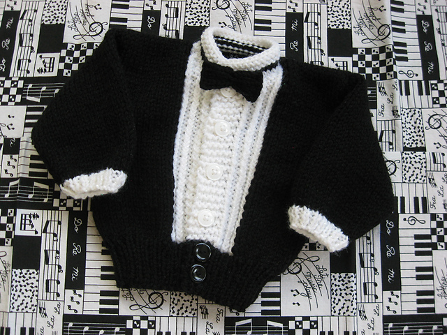 Ravelry: Li'l Tux for Baby pattern by Judy Lamb