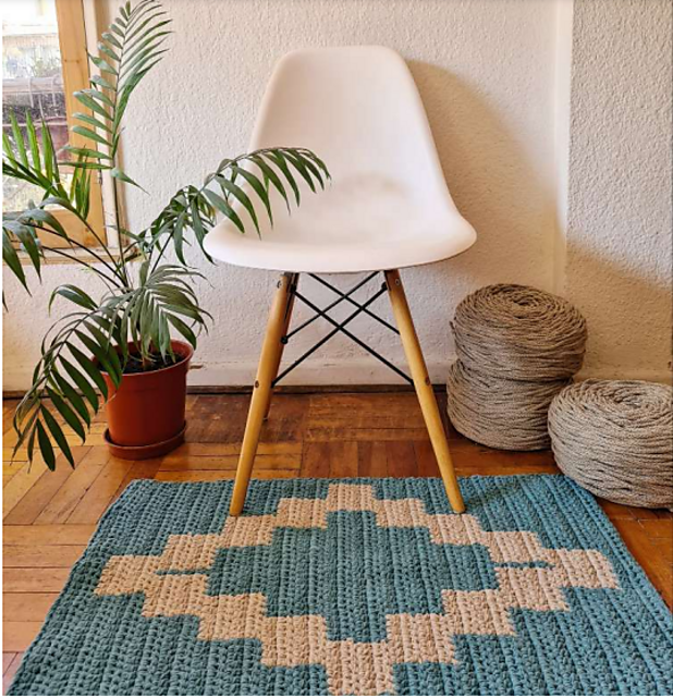 Ravelry: Alfombra Nativa pattern by Javi Hook