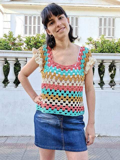 Ravelry: Top Alegría pattern by Javi Hook