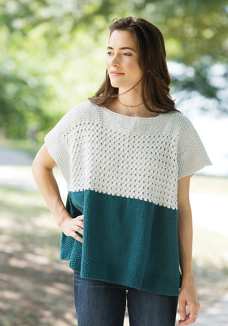 Ravelry: Poncho Top pattern by Andi Javori