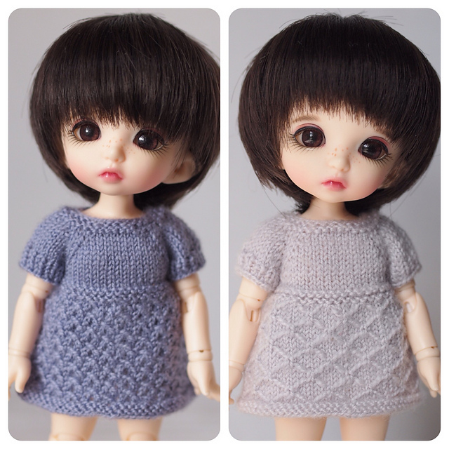 Ravelry: High Park Play Dress for Pukifee Dolls pattern by Kristin Maw