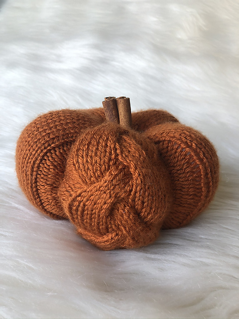 Ravelry: The Big Braid Pumpkin pattern by Jazzy Steele