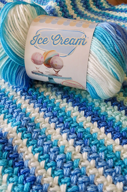 Ravelry: Baby Bean Stitch Baby Blanket pattern by JCFreund Designs