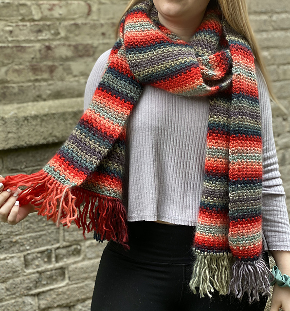 Ravelry: Harvest Scarf pattern by Megan