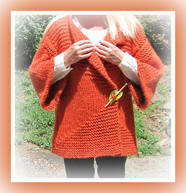 Ravelry: Bulky Knit Open Jacket pattern by Jean Fleming