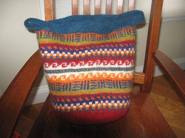 Ravelry: Fair Isle Tote pattern by Patons