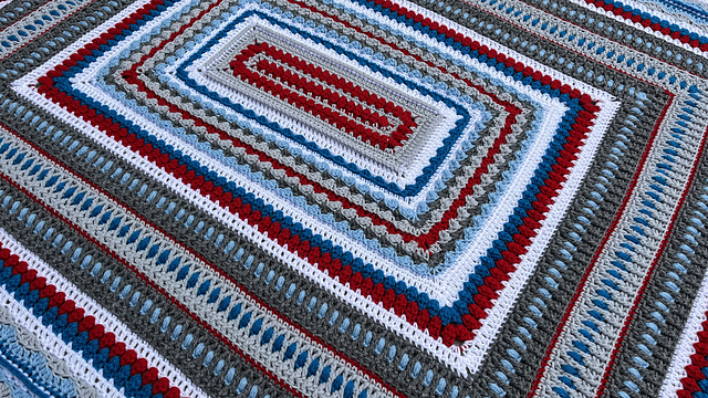 Ravelry: Inspired by Color Afghan pattern by Jeanne Steinhilber