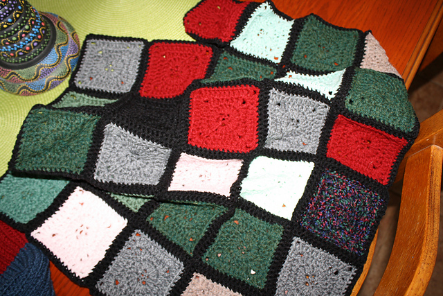 Ravelry: Patchwork afghan pattern by Nancy Fuller