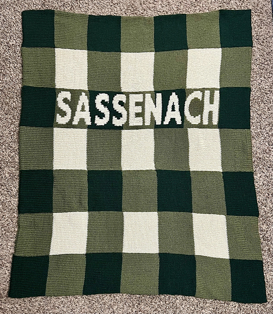 Ravelry: Sassenach Blanket pattern by Justine LaPlant