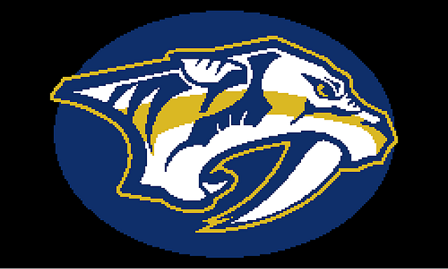 Ravelry: Nashville Predators Afghan pattern by Erin Swan