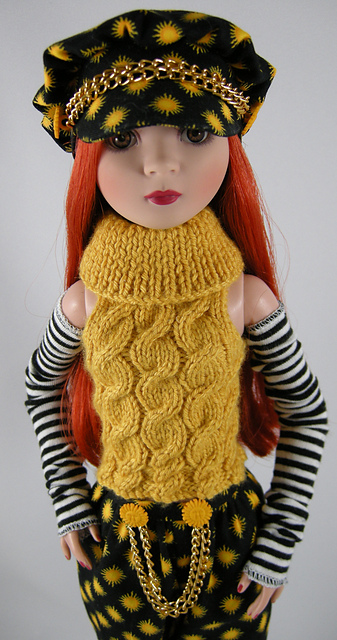 Ravelry: Cabled Transitions Top pattern by Daniel Bingham Design Studio