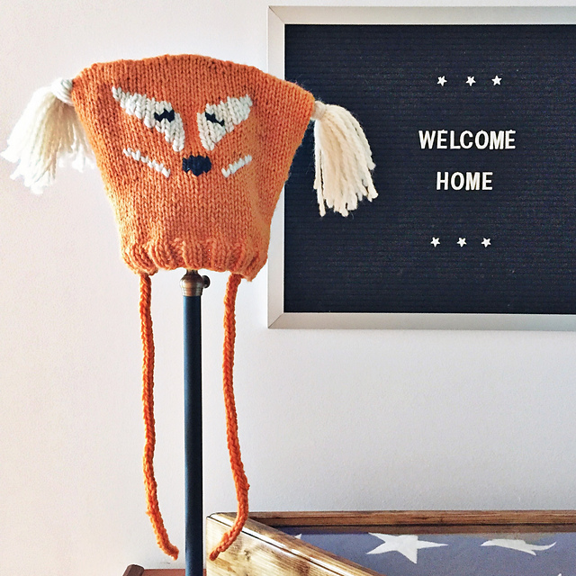 Ravelry: Easy Fox Baby Hat pattern by Jennifer L. Young