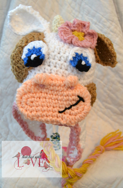 Ravelry: Bessie Moo the Cow pattern by Jennifer Hatch