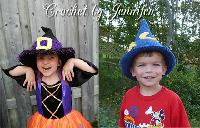 Ravelry: Witch/Wizard Hat pattern by Crochet by Jennifer