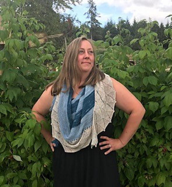 Ravelry: Ocean Waves Shawl pattern by Jen Hamilton