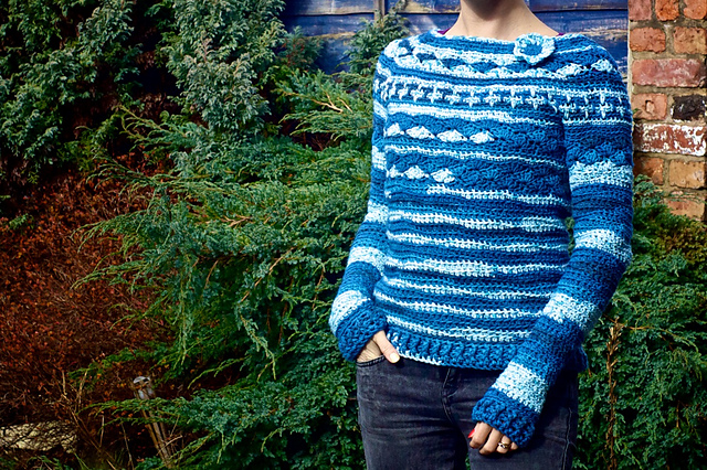 Ravelry: Scoop Neck Sweater pattern by Jeni Entwistle