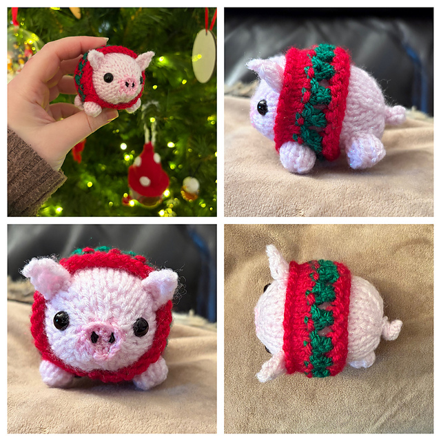 Ravelry: Pig in blanket pattern by Jenny Church