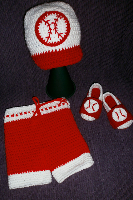 Ravelry: Baseball outfit pattern by Jennifer rose