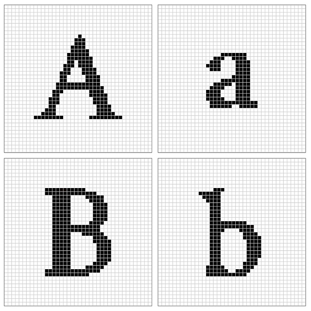 Ravelry: Alphabet (Serif) Chart pattern by Jenny Bowman