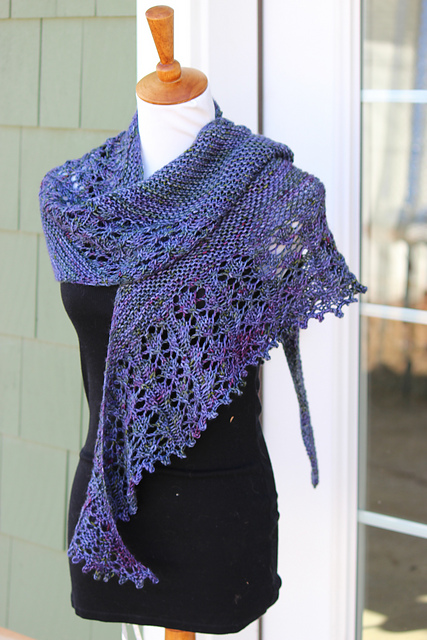 Ravelry: Hana Shawl pattern by Jennifer Owens